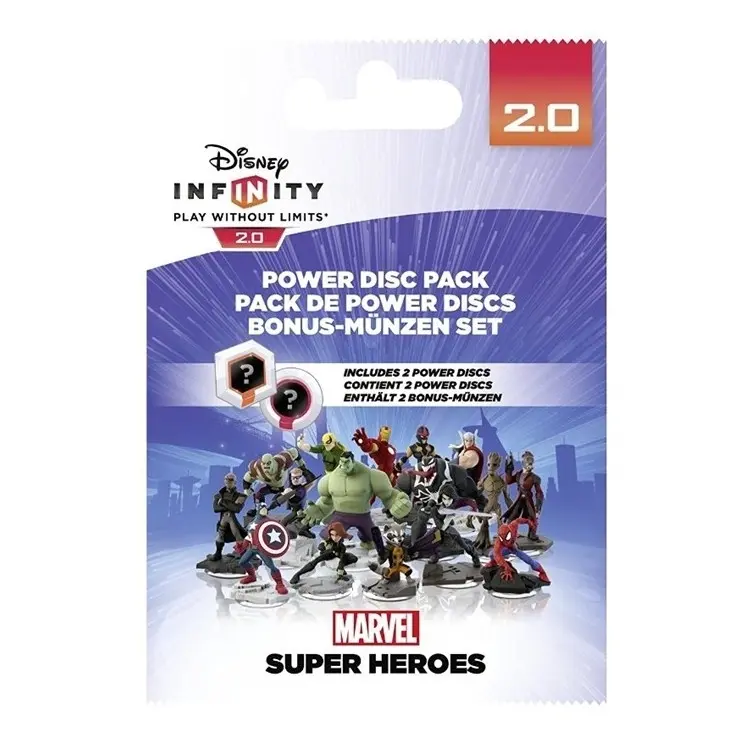 Disney Infinity Infinity 2.0 Power Discs Pack Marvel Super Heroes (IQAU000027)