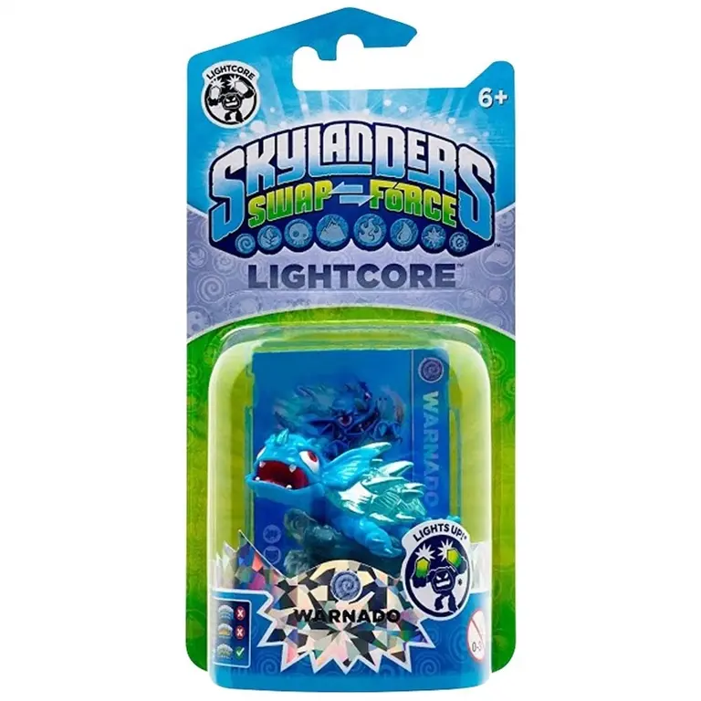 SkyLanders Skylanders SWAP Force Lightcore Warnado 84675EU