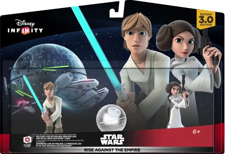 Disney Infinity Infinity 3.0 Playset Star Wars - Rise against the Empire (Luke, Leia and Playset piece) (IQAY000012)