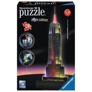 Ravensburger
RAVENSBURGER 3D PUZZLE (SLAGALICE) - EMPIRE STATE BUILDING NOCNO IZDANJE (RA12566)