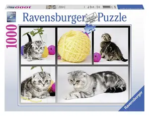 Ravensburger Ravensburger puzzle (slagalice) - Znatizeljni macici (RA19545)