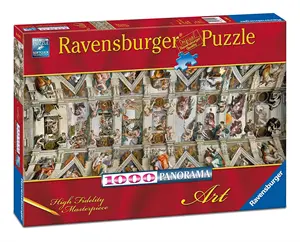 Ravensburger Ravensburger puzzle 1000 delova panorama - Sikstinska kapela (15062)