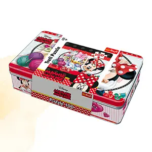 Trefl Trefl puzzle 100 metal box - Minnie`s craft club/ Disney Minnie (53012)