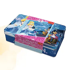 Trefl Trefl puzzle 100 metal box - Going to the ball/ Disney Princess (53013)