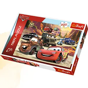 Trefl Trefl puzzle 200 - The expedition to the mountains/ Disney Cars (13208)