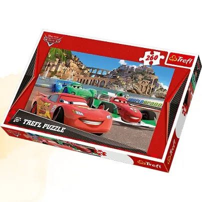 Trefl TREFL PUZZLE 260 CARS IN PORTO CORSO / DISNEY CARS 2 (13123)