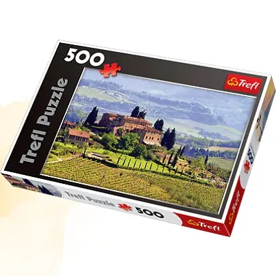 Trefl TREFL PUZZLE 500 TUSCANY, ITALY / TREFL (37162)