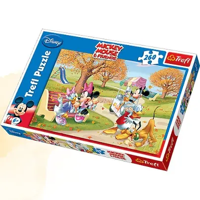 Trefl TREFL PUZZLE 260 EATING ICE CREAMS / DISNEY STANDARD CHARACTERS (13083)