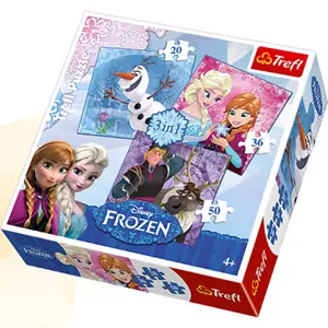 Trefl
TREFL PUZZLE 3U1 - FROZEN LAND HEROES (34810)