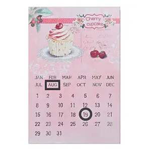 Viter VEČITI KALENDAR CUPCAKES (24350)