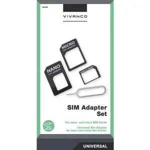 Vivanco
MOBILNI SIM ADAPTER SET VIVANCO 35461