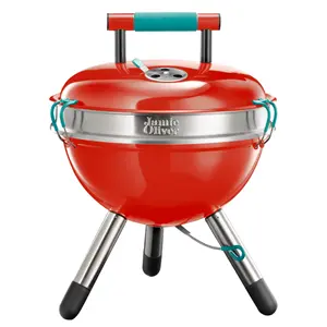 Jamie Oliver Jamie Oliver roštilj na ćumur Park BBQ - 34.5 cm CRVENI (552883)