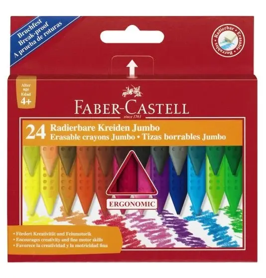 Faber Castell voštane boje grip 1/24 122541
