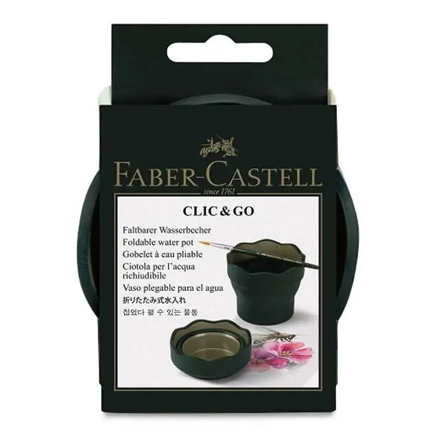Faber Castell čaša Clic&Go Zelena (181520)