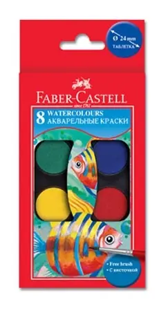 Faber Castell vodene boje 1/12 125011 MANJE
