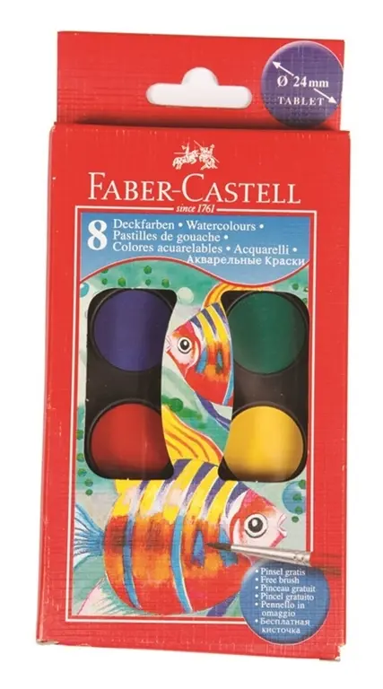 Faber Castell vodene boje 1/8 125008