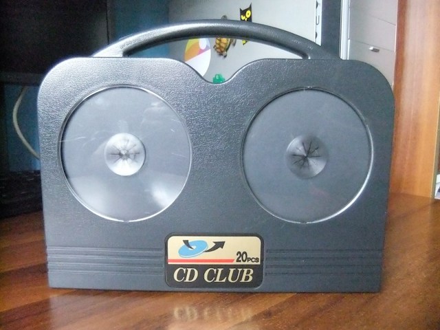 CD klub 20 Plastic Case za diskove - EKSTRA!