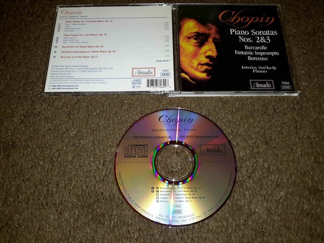 Chopin - Piano sonatas Nos. 2 &; 3 , ORIGINAL