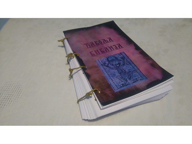 ĐAVOLJA BIBLIJA - Codex Gigas  Fototipsko izdanje