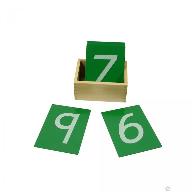 Montesori Taktilne kartice sa brojevima HTM0124