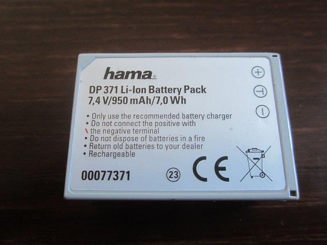 HAMA DP 371 - zamenska baterija za Canon NB-7L