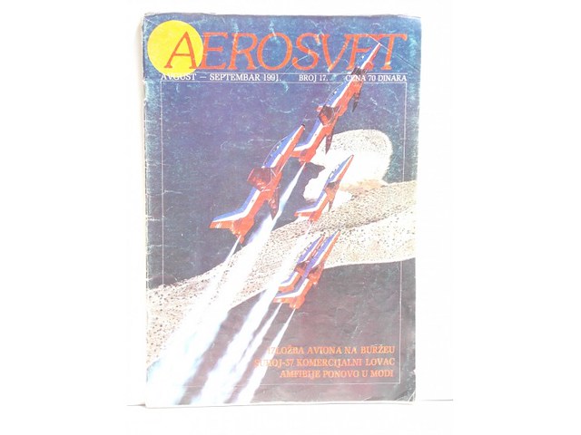 AEROSVET 20 avgust-septembar 1991.