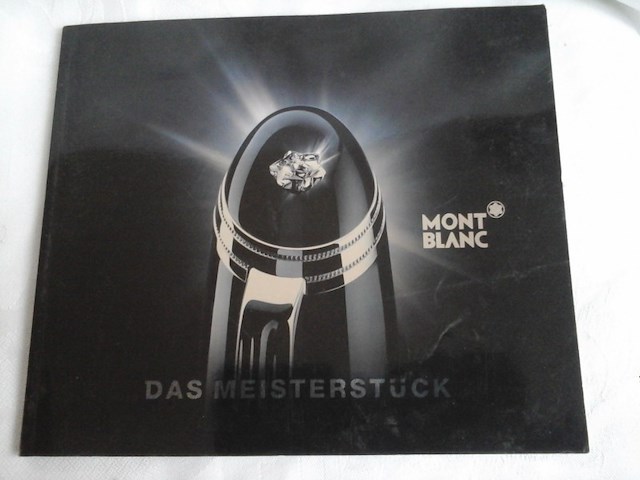 Mont blanc Das Meisterstuck katalog na nemačkom