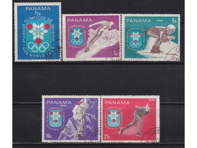 Panama Olimpijada u Grenoblu 1968 ponisteno