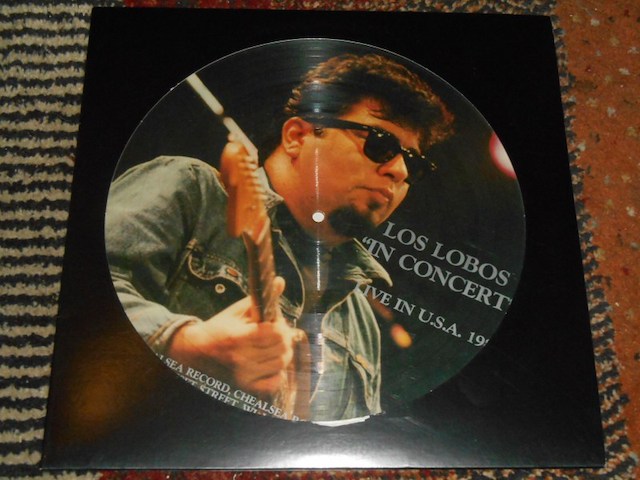 los lobos - in concert (italy picture disc) MINT !!!