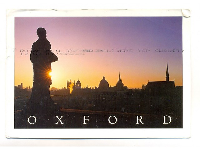 Razglednica Velika Britanija Oksford