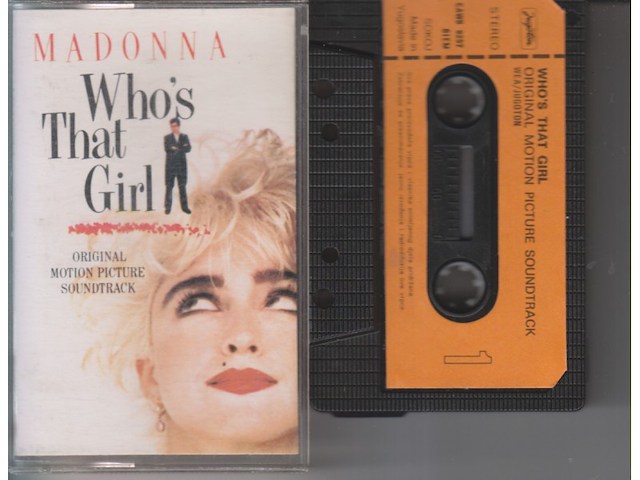 ф MADONNA Who`s That Girl Original motion picture sound