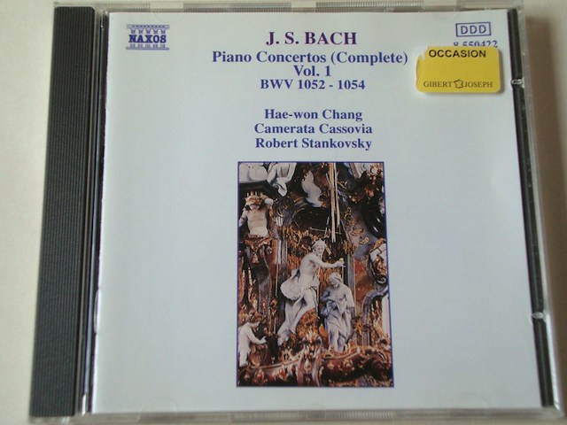 J. S. Bach - Piano Concertos (Complete) Vol. 1 BWV 1052