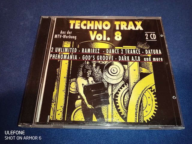 Various ‎– Techno Trax Vol. 8