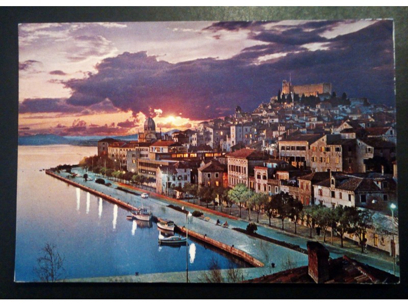 Sibenik 1974 god. Putovala