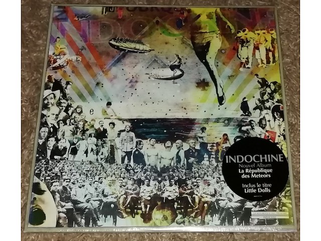 Indochine ‎– La Republique Des Meteors (2LP)