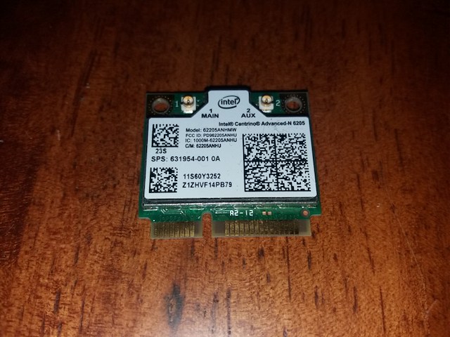 Wireless kartica 62205ANHMW , skinuta sa HP 8460P