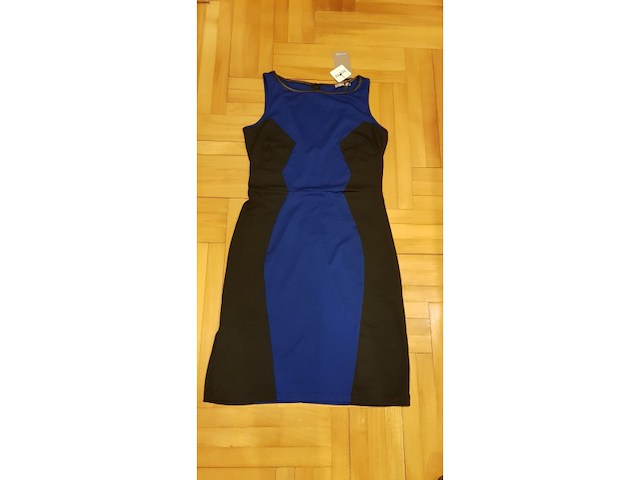 NOVA sa etiketom!!! „Orsay“ plavo-crna haljina, vel.36