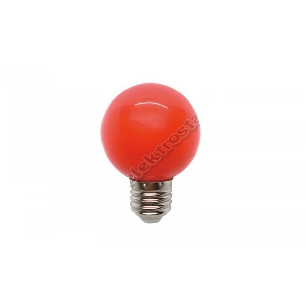 LED SIJALICA GLOBE G45 3W E27 CRVENA