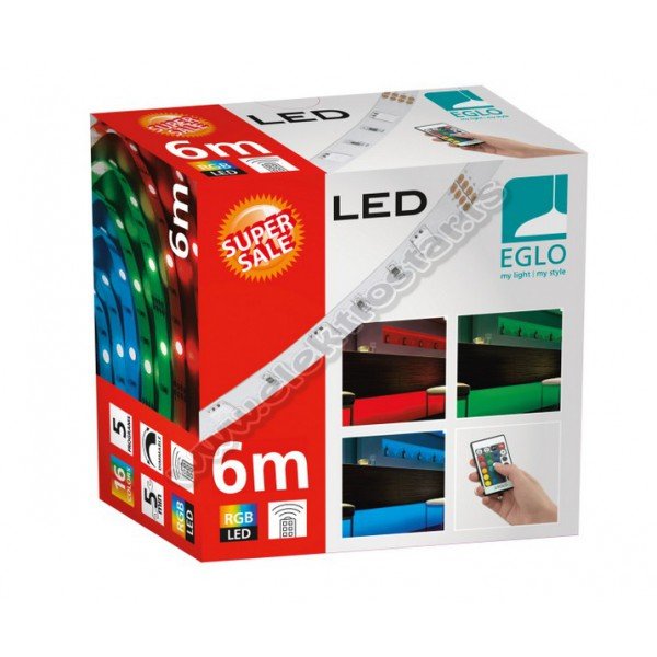 13533 LED RGB TRAKA 6m SA DALJINSKIM 17.5W