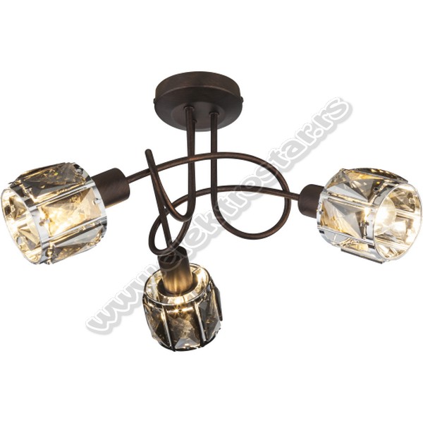 M160731-B PLAFONSKA LAMPA 3XE14 40W