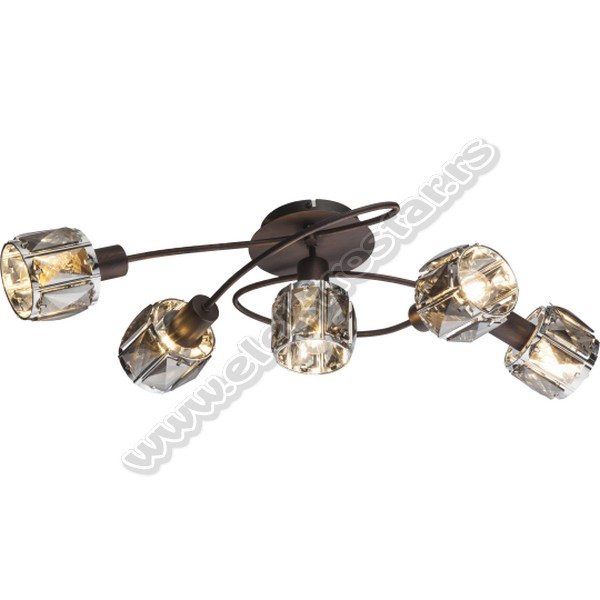 M160732-B PLAFONSKA LAMPA 5XE14 40W