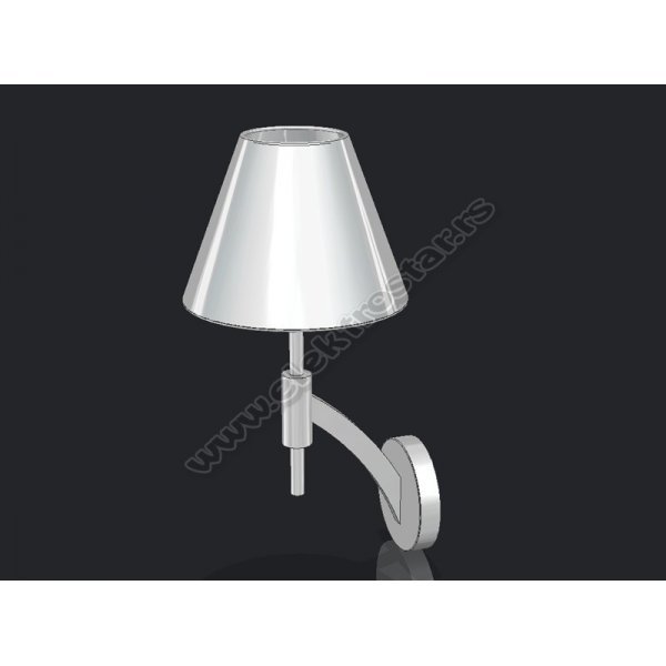 ZIDNA LAMPA HN5211 BELA-BELA E27