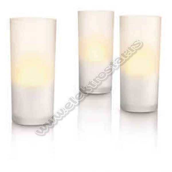 69108/60/PH CANDLE LIGHTS WHITE