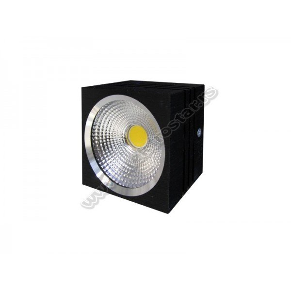 *LED ROZETNA 8W 6500K CRNA 542128