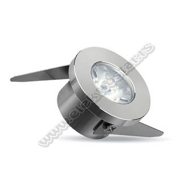 LED UGRADNA KD-68-1W CW OKRUGLA