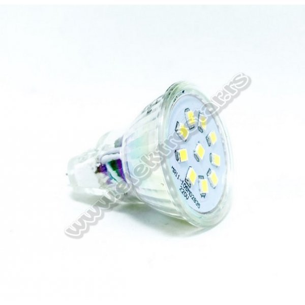 EL1200 LED MR11 2,5W 10SMD 2700K