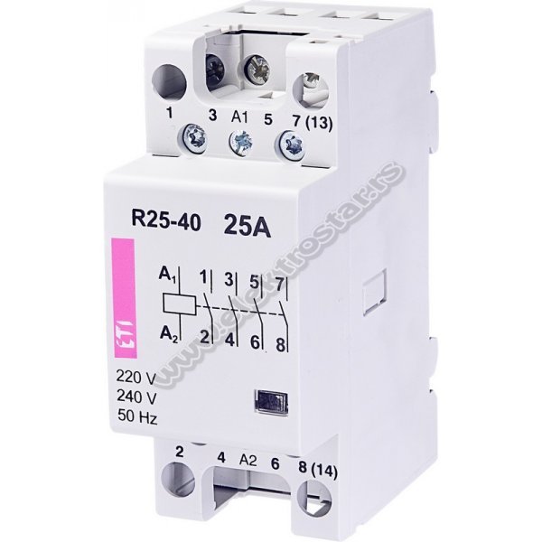 KONTAKTOR R25-40 220V ETI MODULARNI