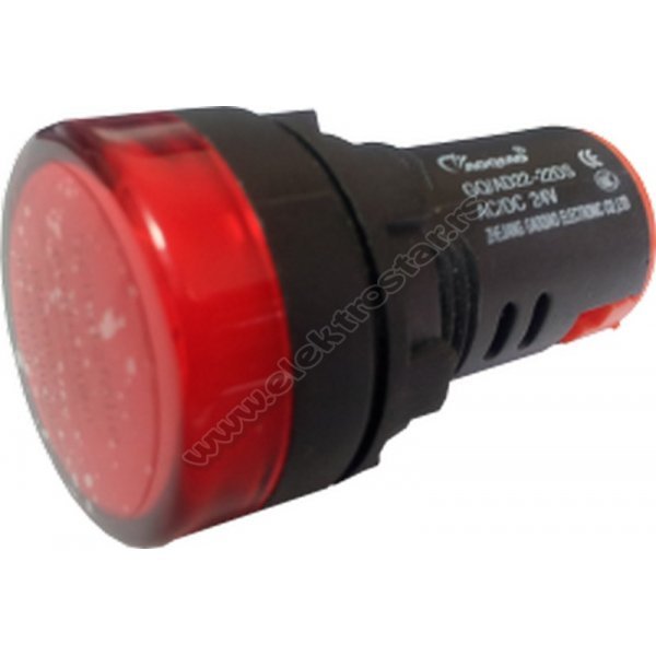 SIGNALNA LAMPA f22 220V CRVENA LED