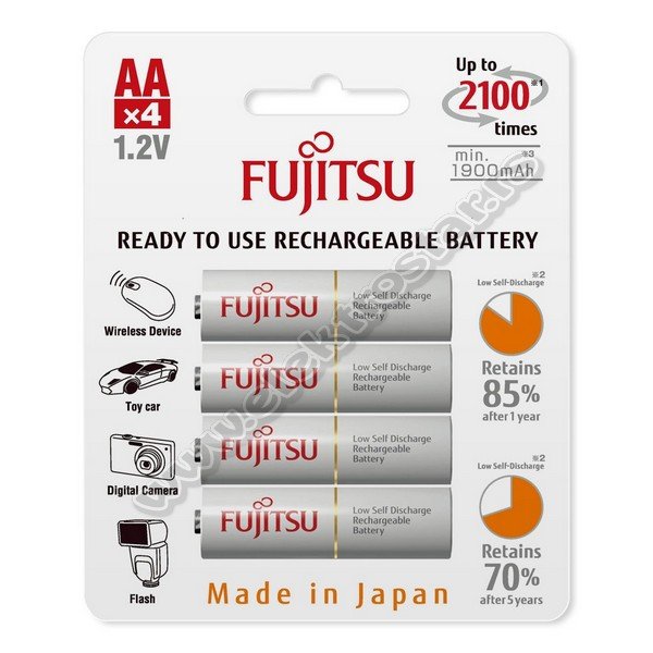 BATERIJA AA 1,2V 1900mah ENELOOP FUJITSU