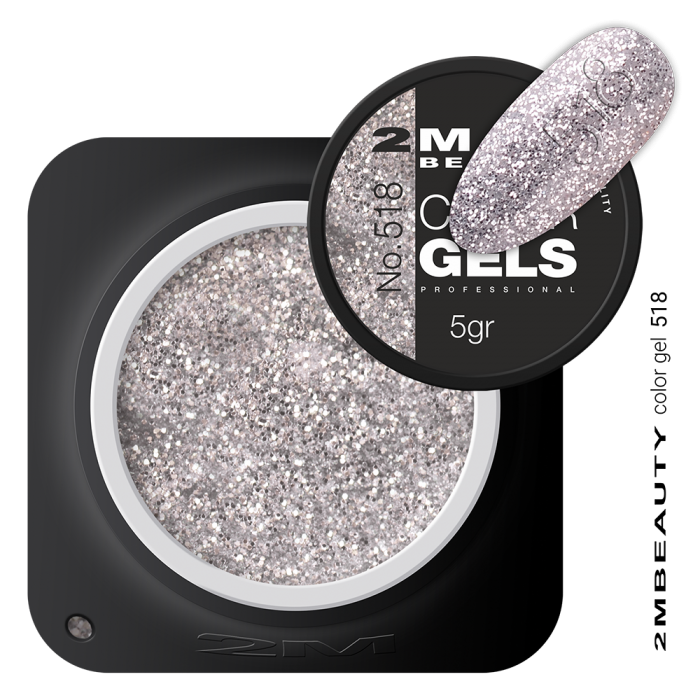 Gel u boji - glitter 518